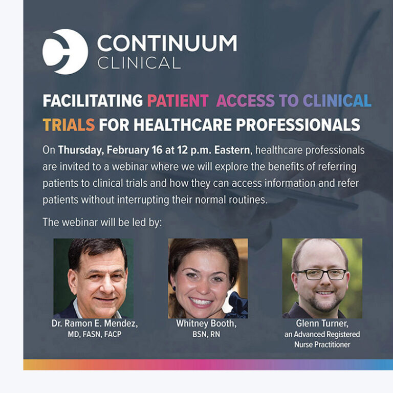 A Webinar on Thursday, February 16 – Facilitating Patient Access to ... A Webinar on Thursday, February 16 – Facilitating Patient Access to ...